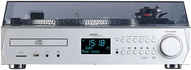 Tourne-disque & encodeur numérique multifonction MHX-620.dab | Auvisio.fr